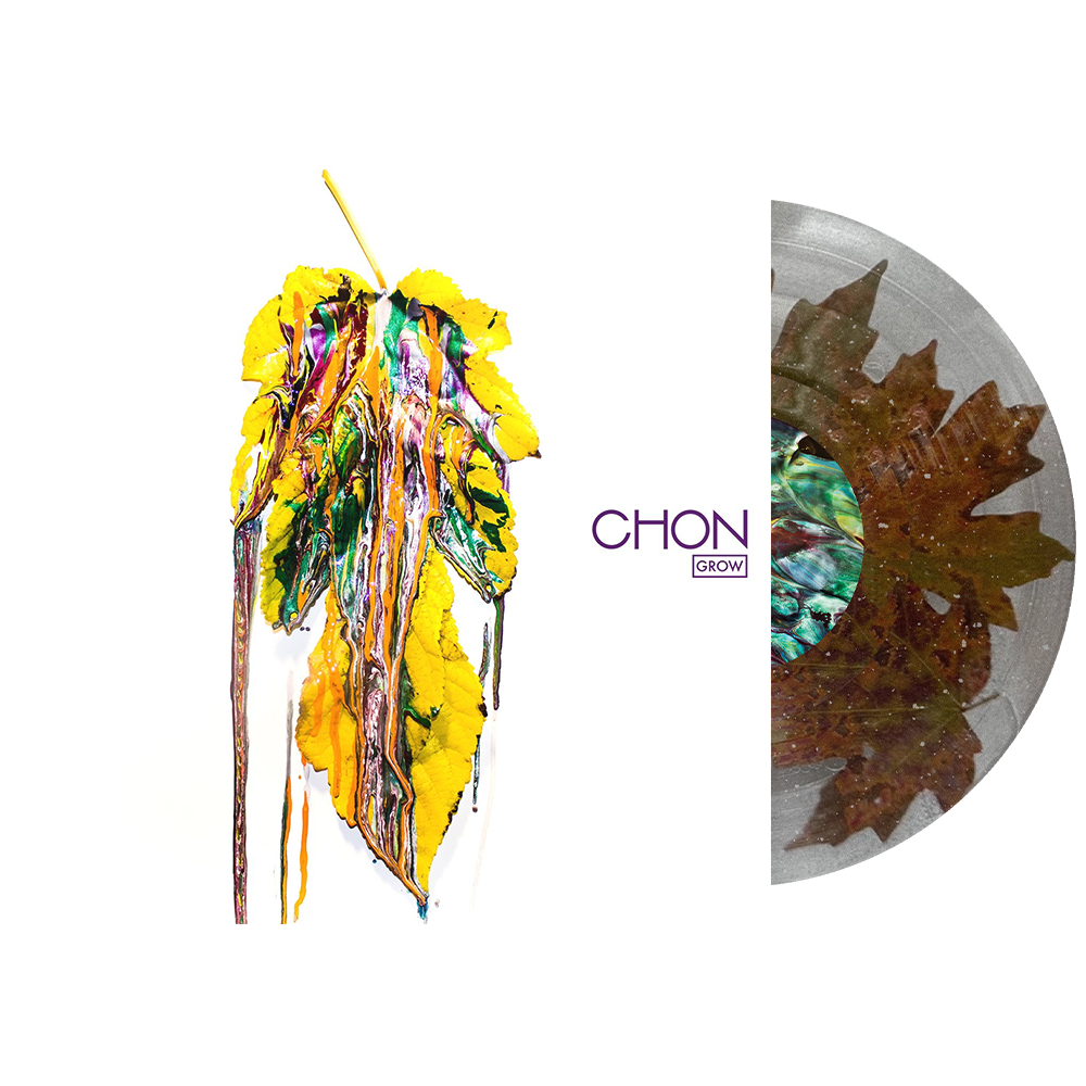 CHON - ‘Grow’ Vinyl (Leaf Filled - Clear w/ Glitter) – Sumerian Merch