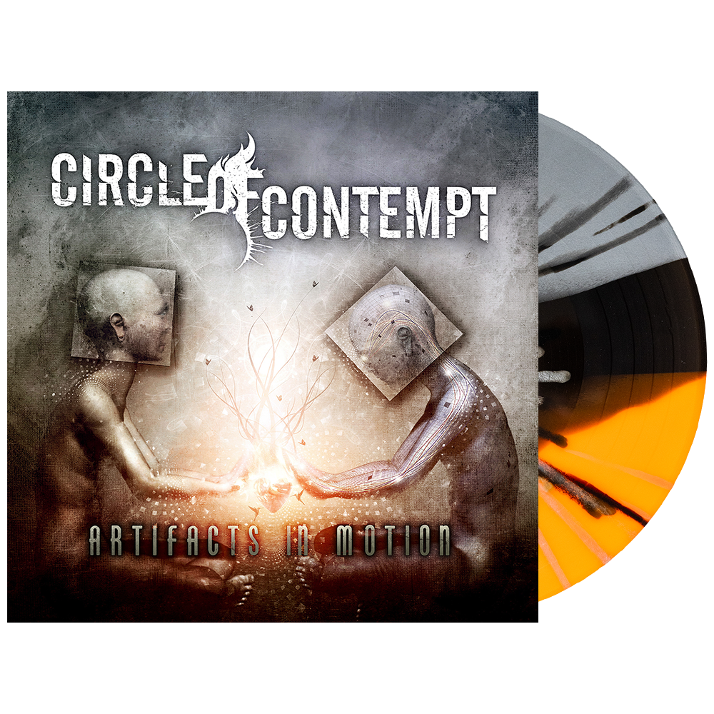 Circle Of Contempt - ‘Artifacts In Motion’ Vinyl (Silver / Black Ice ...