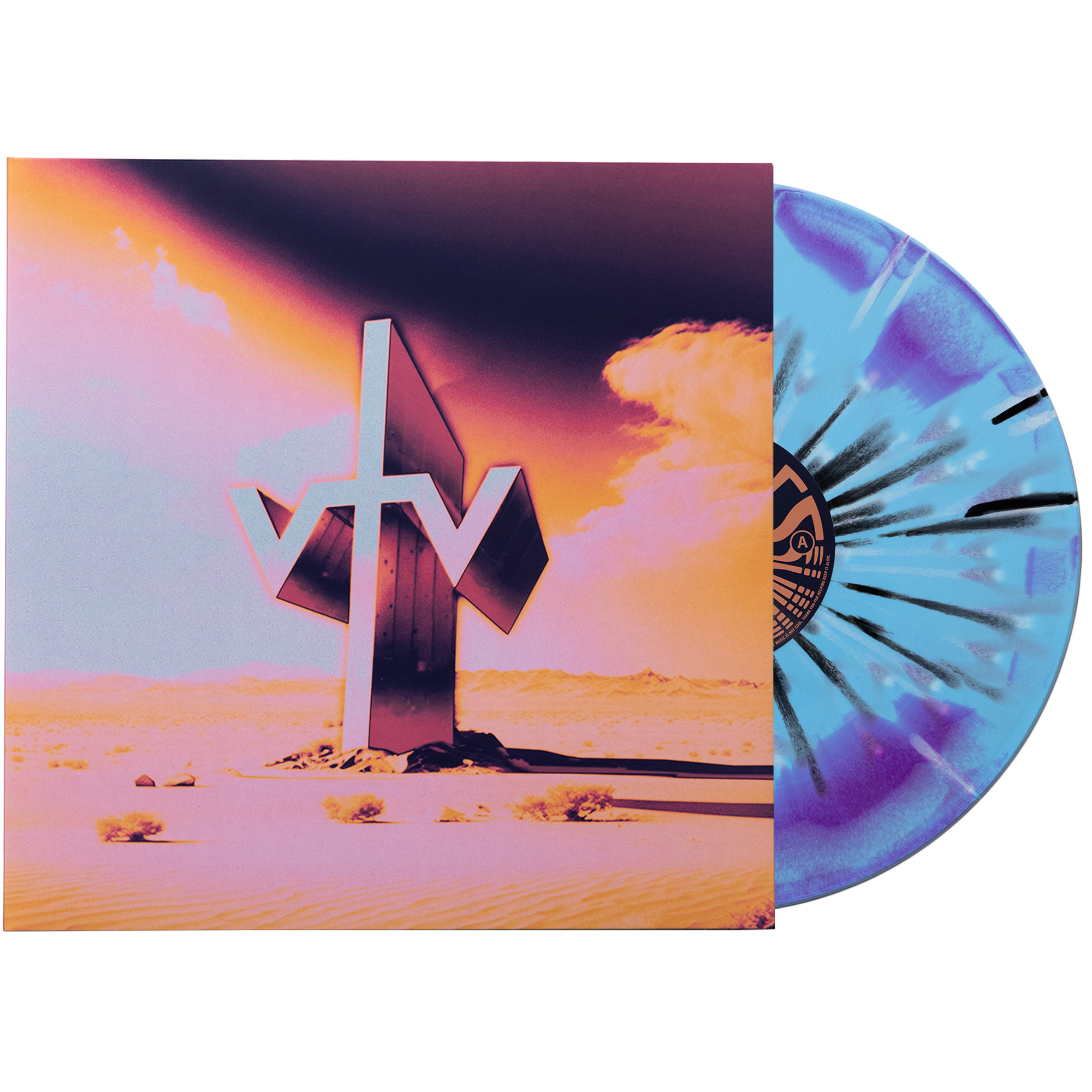 Des Rocs - 'Dream Machine' Vinyl (Baby Blue + Purple Side A/B w/ Black ...