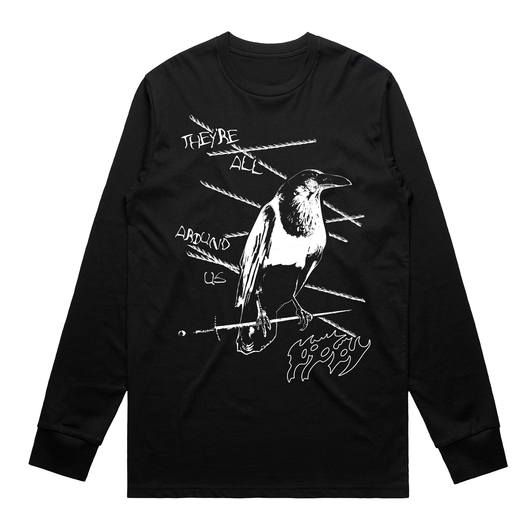 Poppy - They're All Around Us Long Sleeve – Sumerian Merch