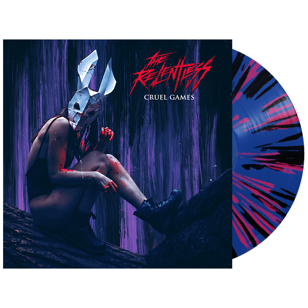 The Relentless 'Cruel Games' Transparent Blue w/ Black & Neon Magenta ...